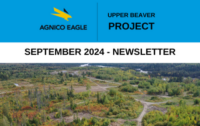 DECEMBER 2024 – NEWSLETTER – Upper Beaver Project – Agnico Eagle Mines Ltd.