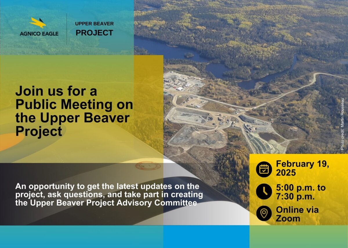 APRIL 2025 Newsletter – Upper Beaver Project – Agnico Eagle Mines Ltd.